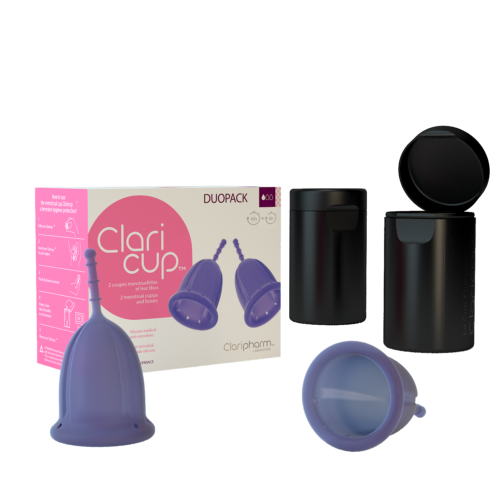 Menstrual cups Duopack Claricup Antimicrobial | Claripharm